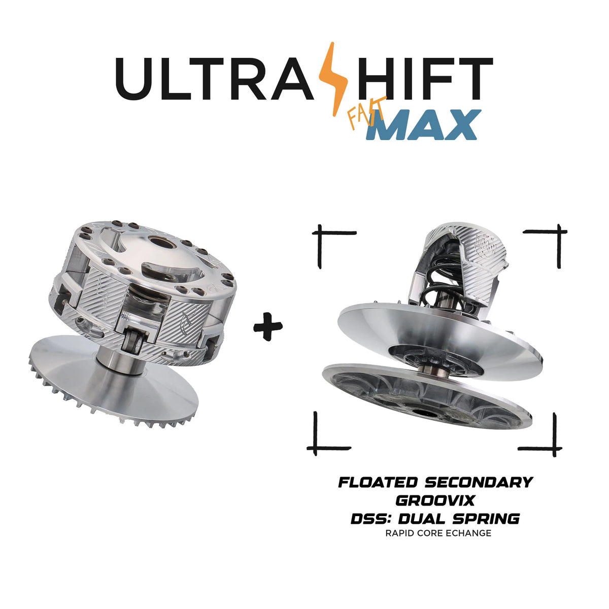 KWI Ultra Shift Primary Clutch - Can-Am X3 – Treal Performance