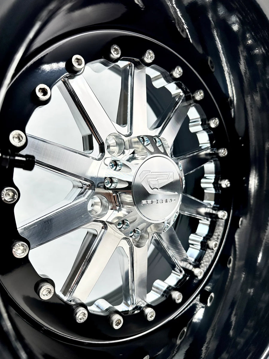 Packard Performance RZR 5X4.5 ELEMENT Wheels - Silver By Ultra-Light ...