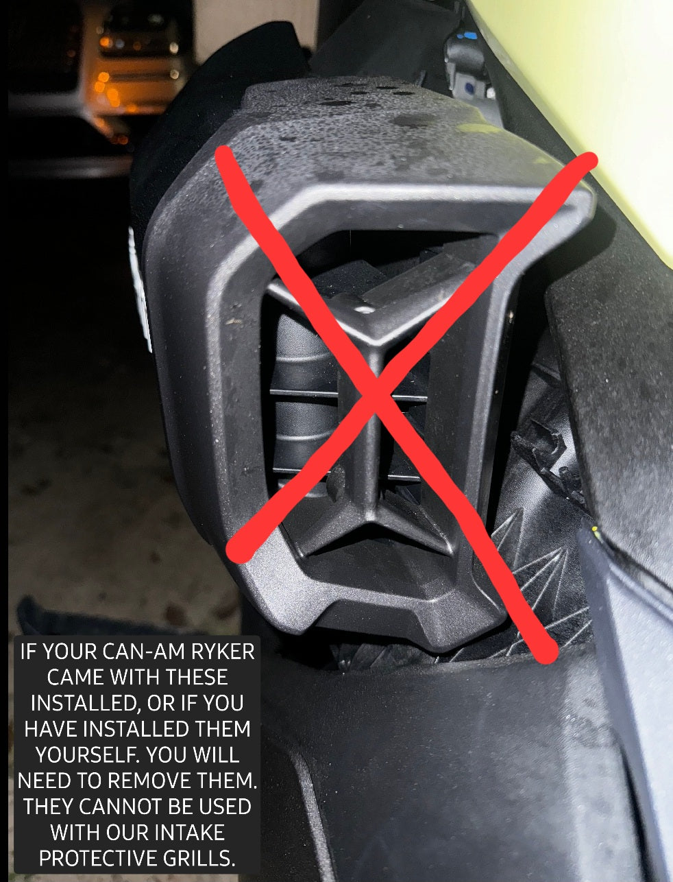 MOON PHASE CAN-AM RYKER INTAKE COVERS – Treal Performance