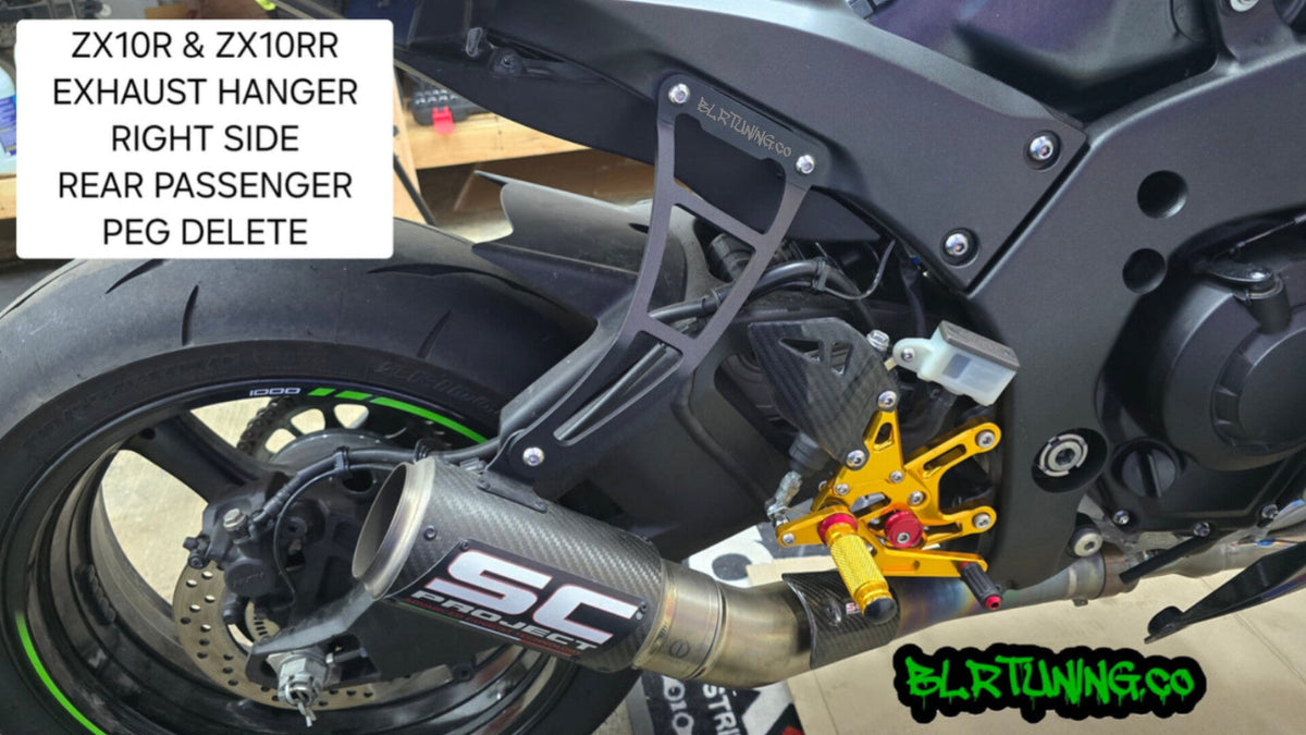 KAWASAKI NINJA ZX-10R ZX-10RR ZX1000 2011 - 2025 EXHAUST HANGER RIGHT ...