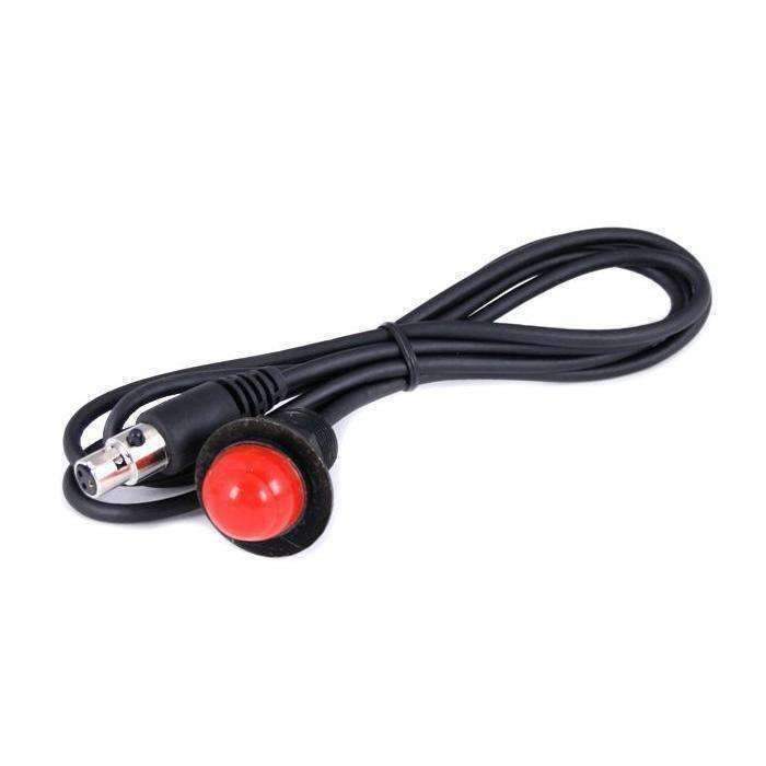 Hole Mount Push to Talk Cable (PTT) with 48" Straight Cord for Interco ...