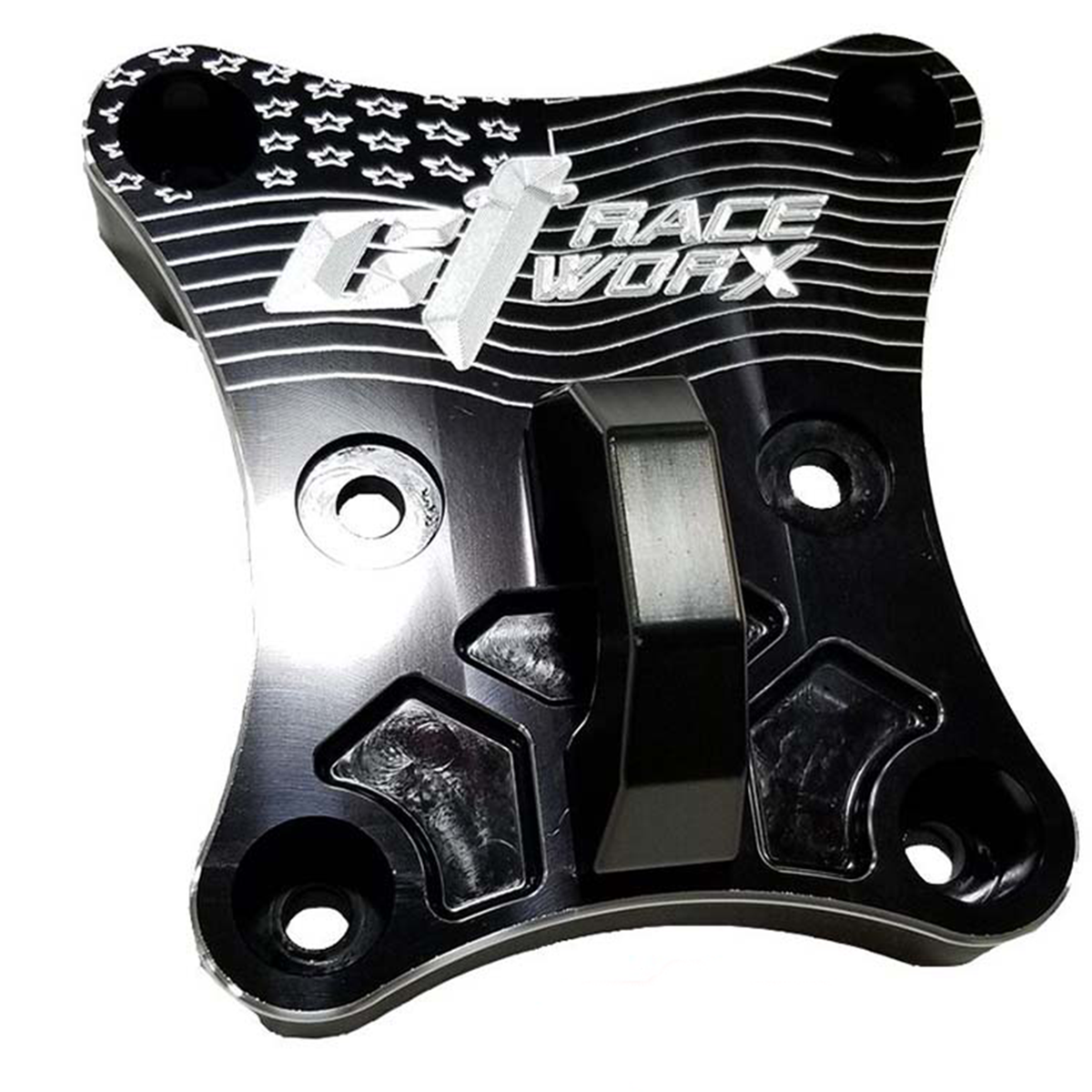 CT Race Worx Maverick X3 Billet Proof Radius Rod Plate with Tow Ring ...